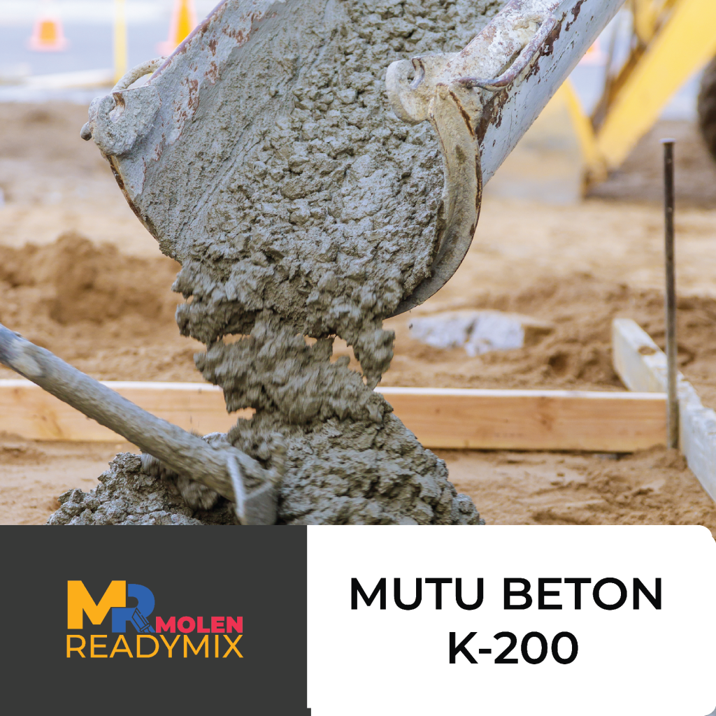 Beton Mutu K 200 - Molen Readymix